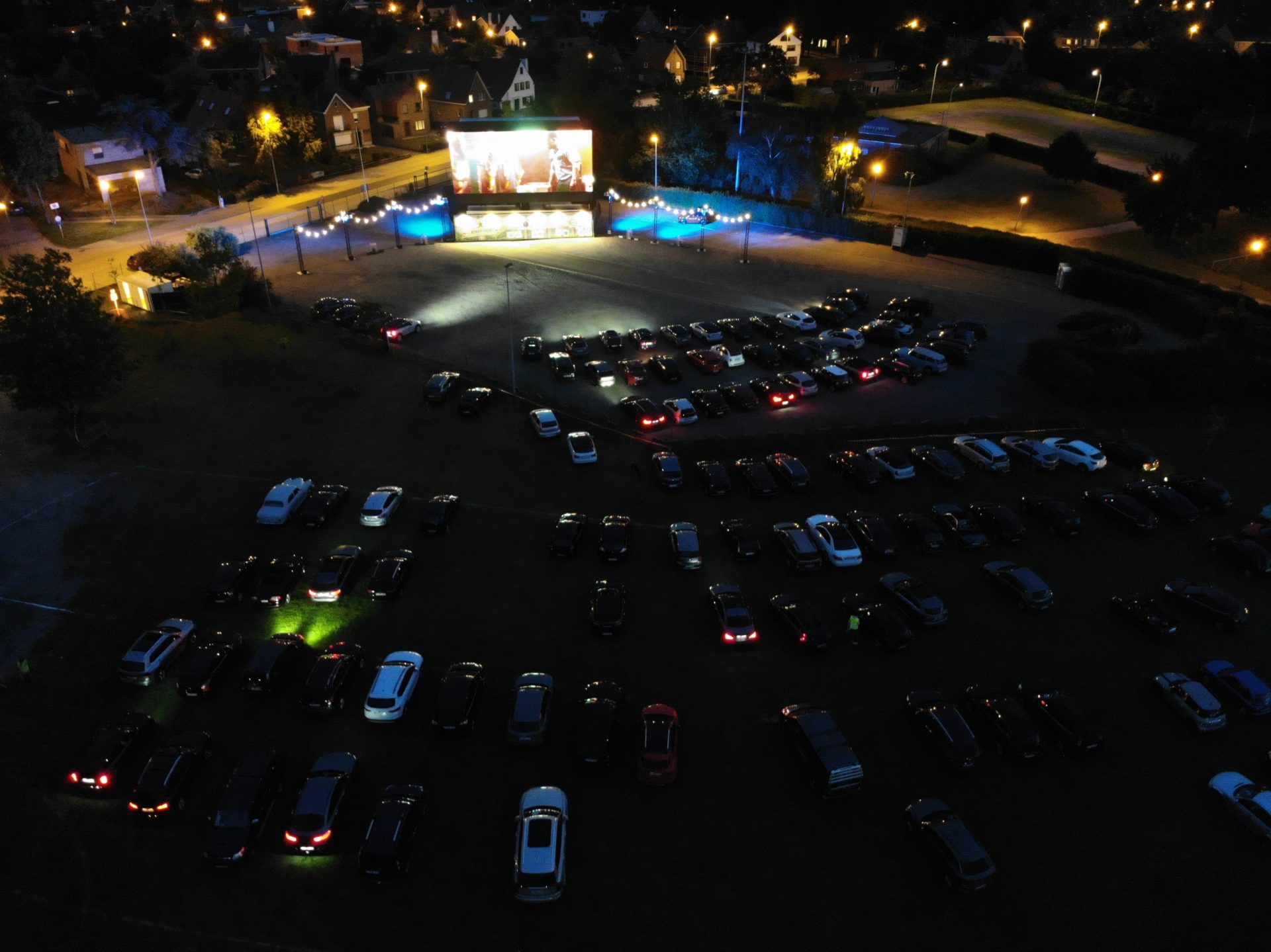 LED screen for outdoor movies & Drive-ins - HD Ledshine