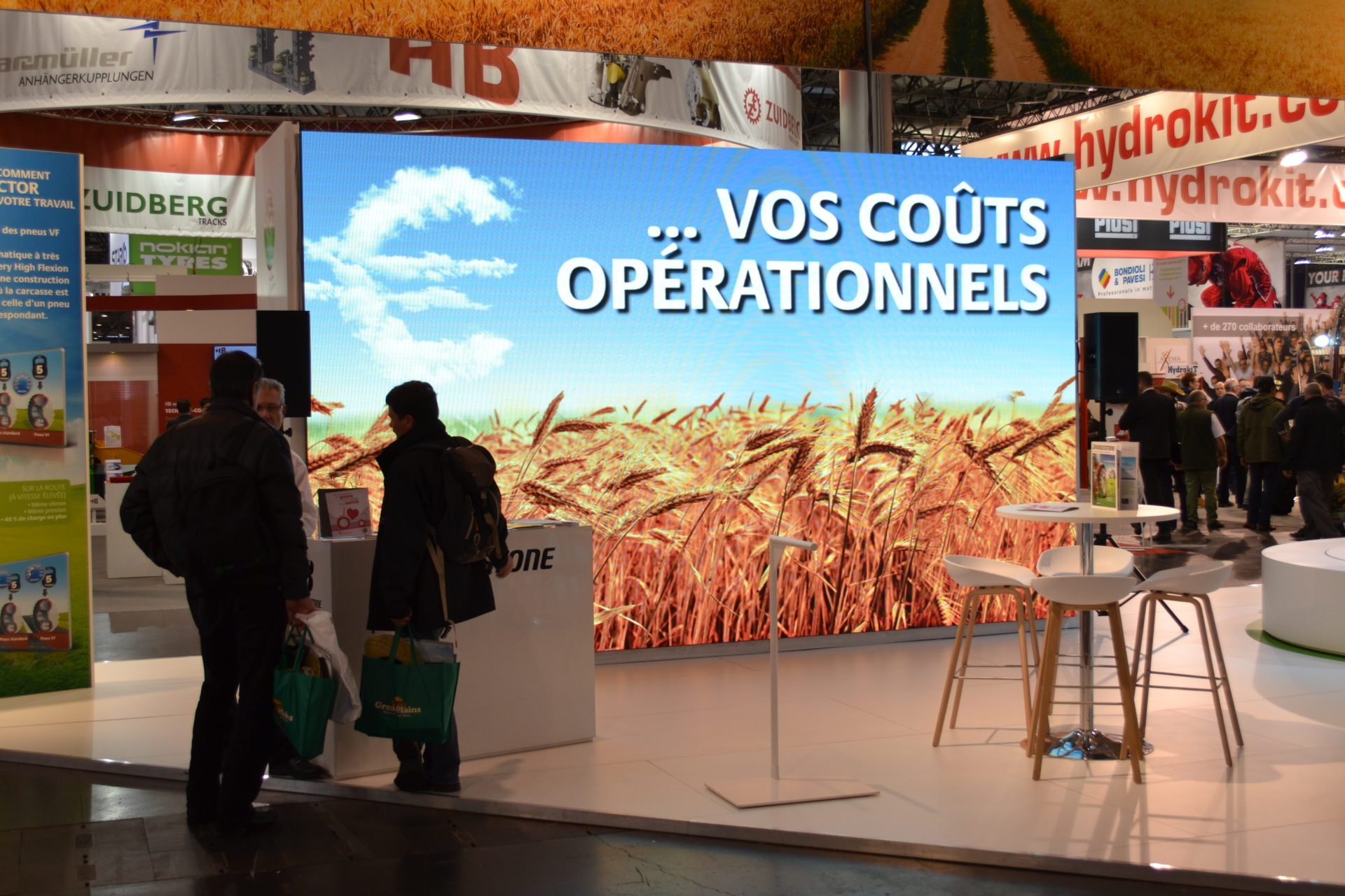 Browsing for a LED screen for booths or exhibitions?- HD Ledshine